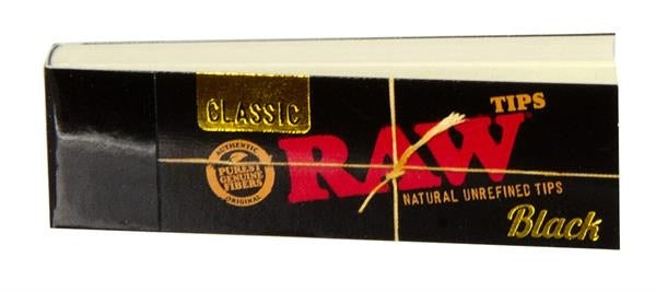 RAW AUTHENTIC ORIGINAL TIPS BLACK – Gargaland